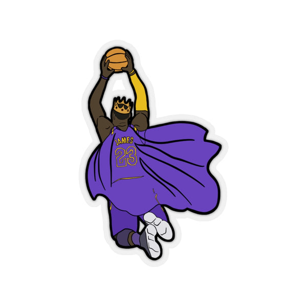 Lebron James - King James Sticker – Hype Current