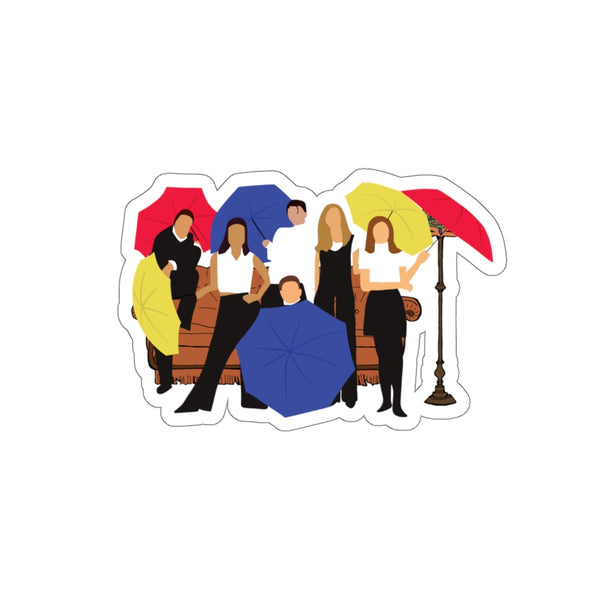 Friends - Umbrella Sticker – Hype Current